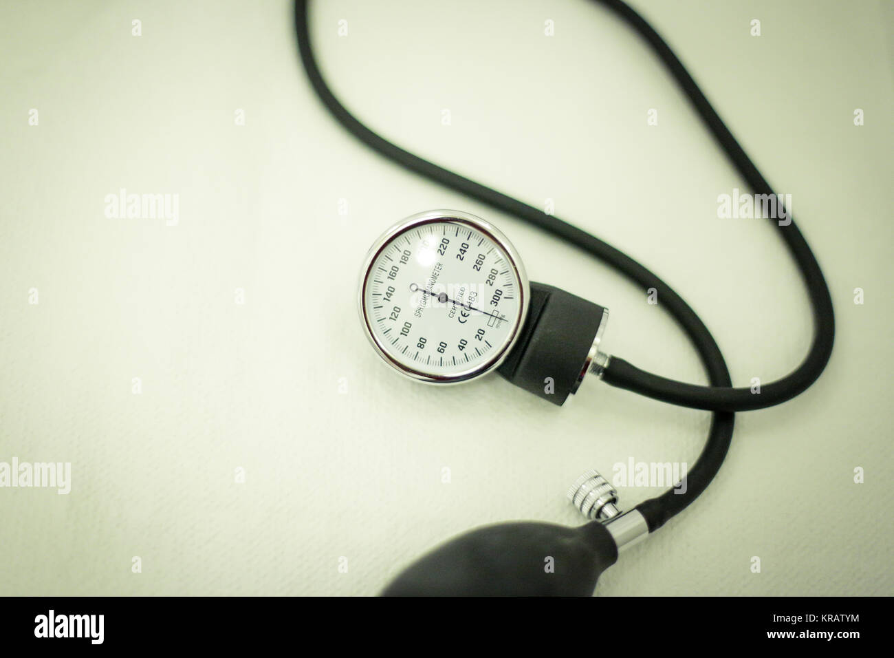 Blood pressure manometer Stock Photo - Alamy