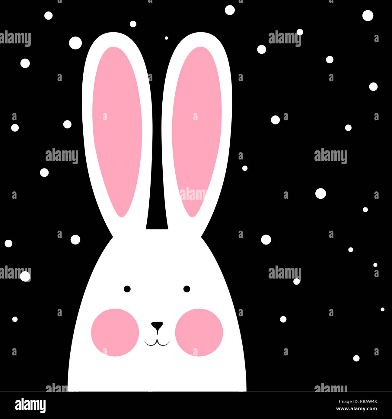 Snowfall and bunny hi-res stock photography and images - Alamy