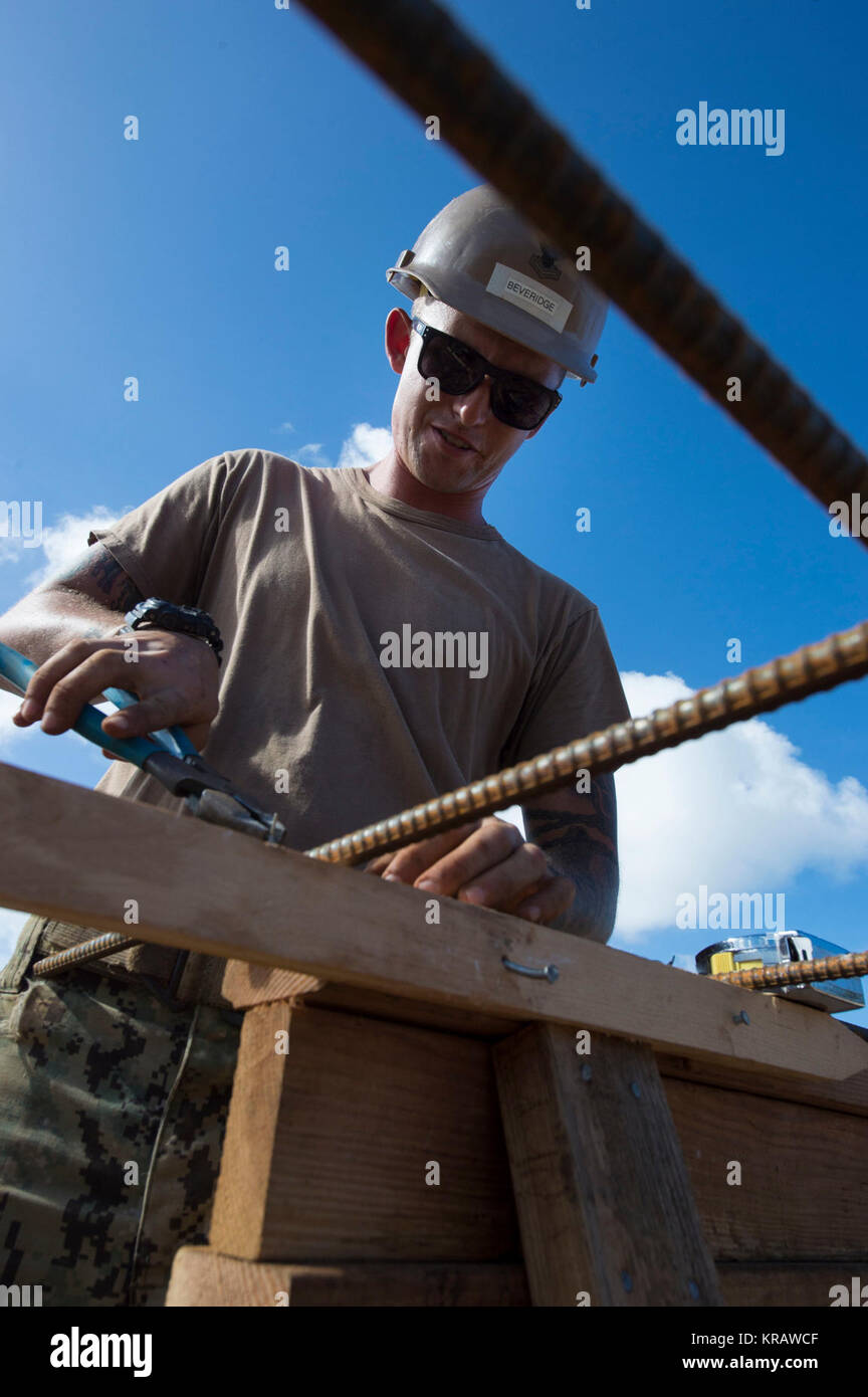 U.S. Navy Steelworker 2nd Class Dylan Beveridge, assigned to Naval ...