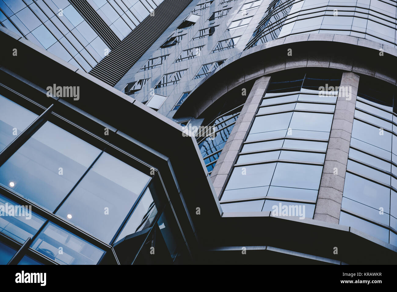 Business concept - glass building in detail Stock Photo - Alamy