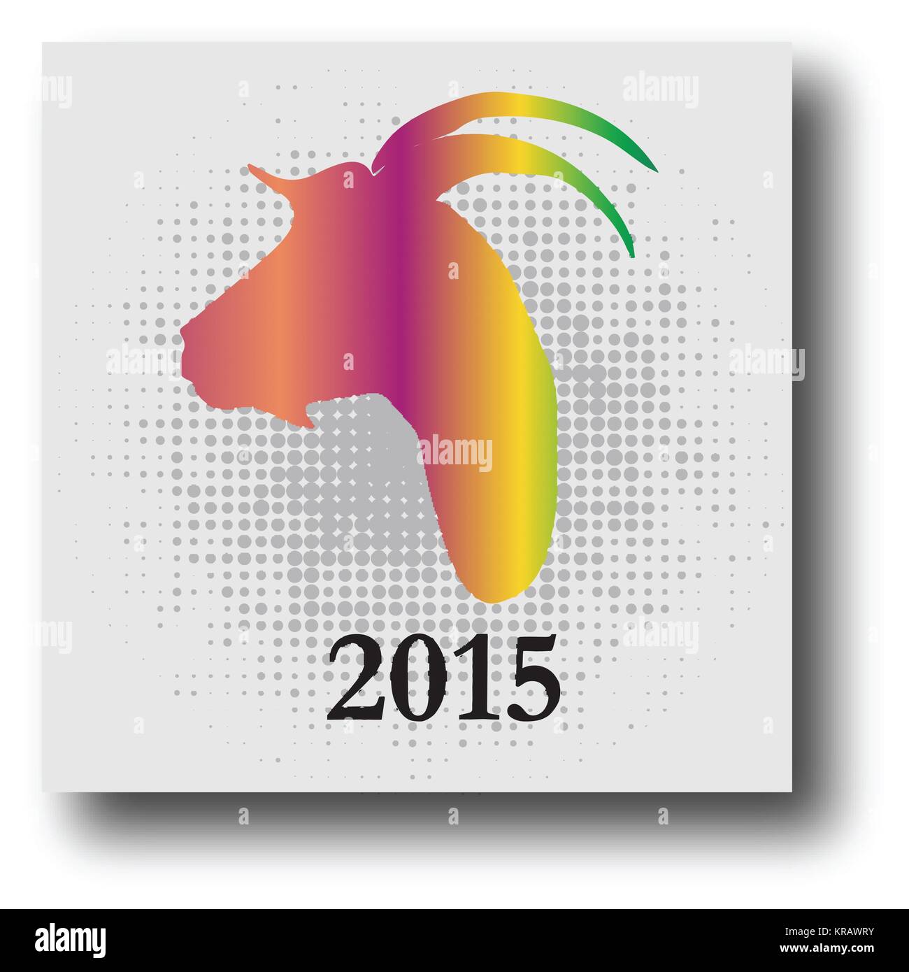 Chinese New Year of the Goat 2015 Stock Photo - Alamy