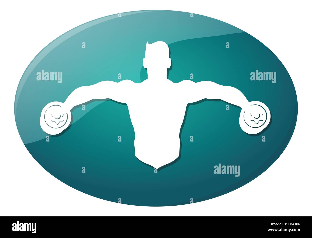 Man People Athletic Gym Gymnasium Body Building Exercise Stock Photo - Alamy