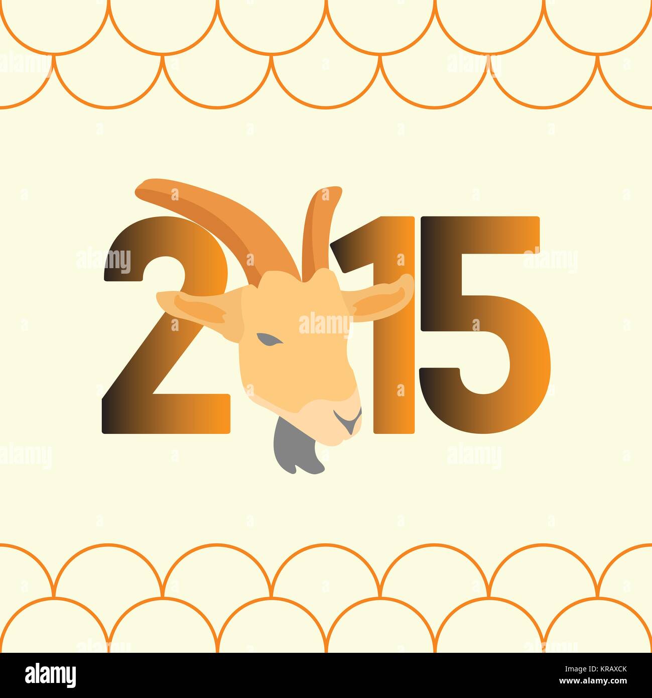 Chinese New Year of the Goat 2015 Stock Photo - Alamy