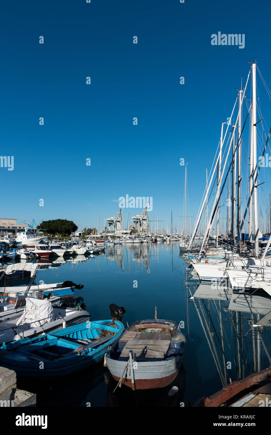 Port of Palermo ItalY Stock Photo - Alamy