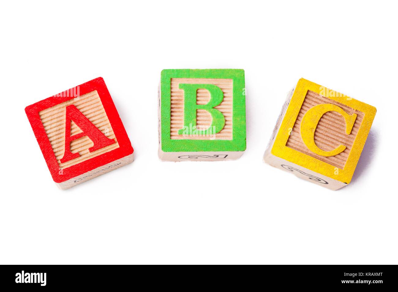 abc playing cubes Stock Photo - Alamy