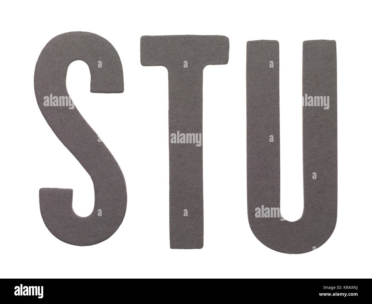 alphabet paper cut outs Stock Photo - Alamy