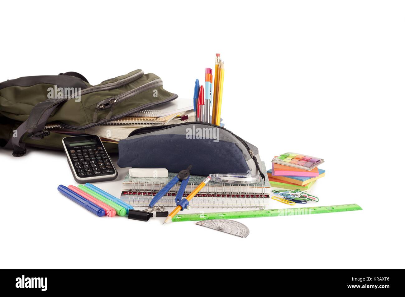 School Materials High Resolution Stock Photography and Images - Alamy