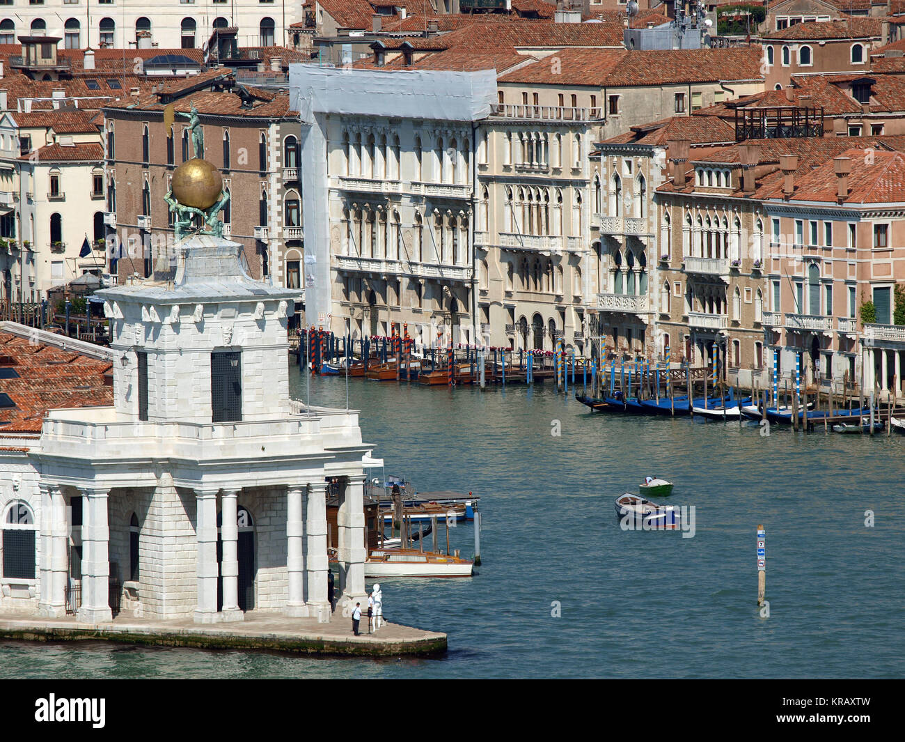 Punta della Dogana in Venice. Former customs house Stock Photo - Alamy