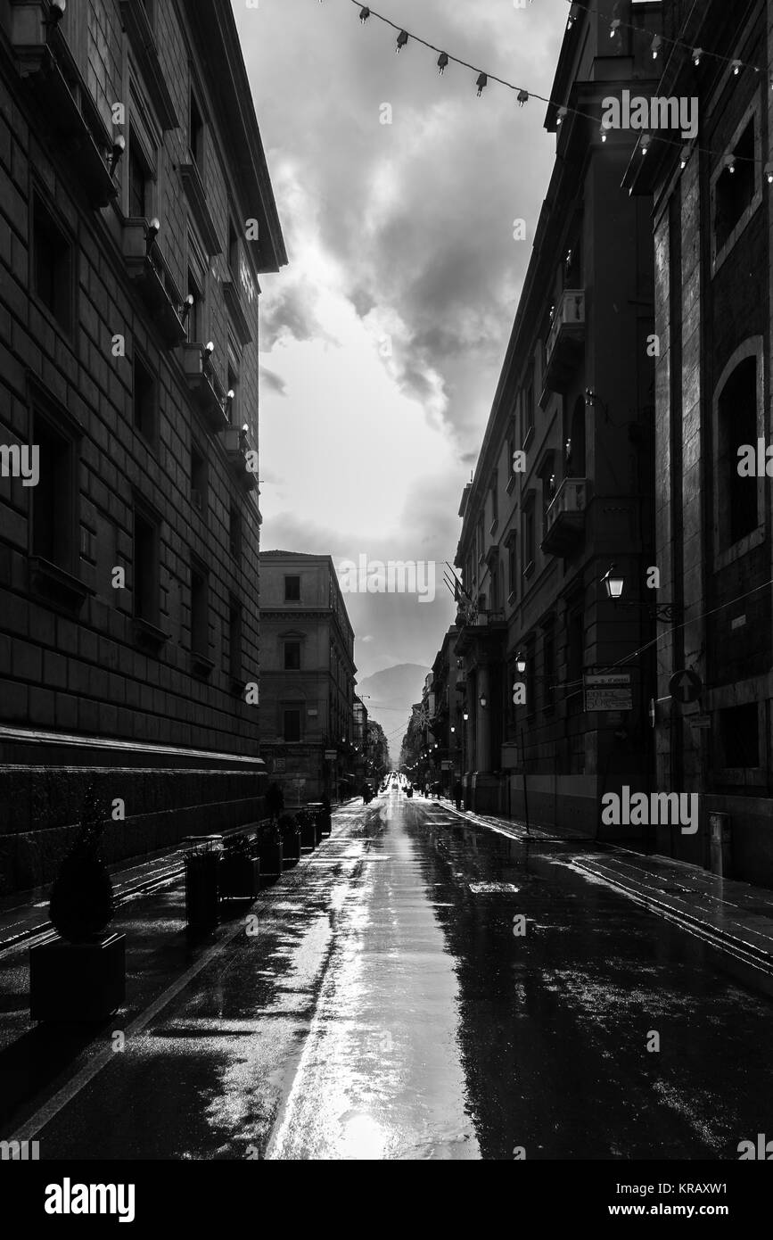 Palermo sicily italy in Black and White Stock Photos & Images - Alamy