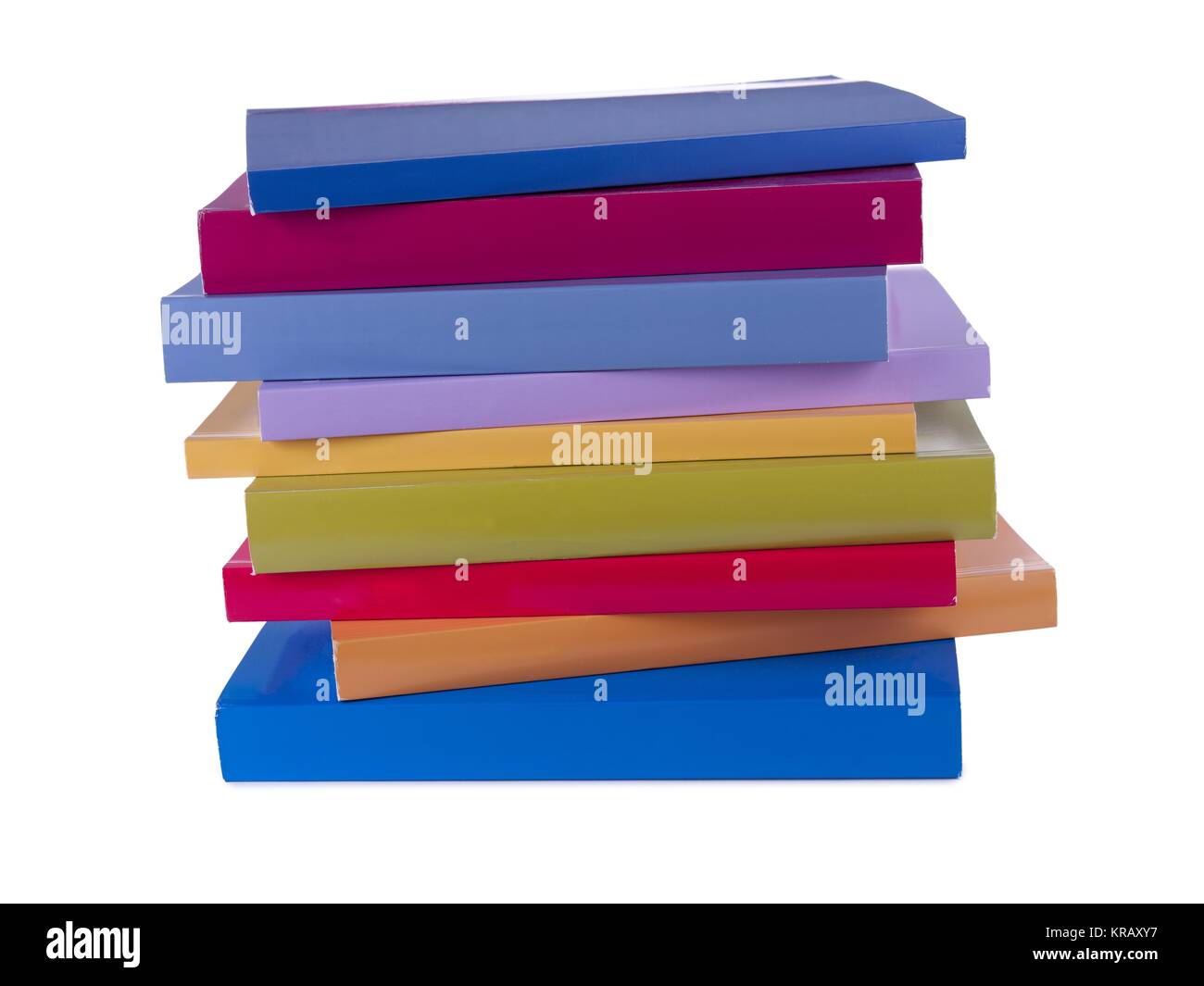 bunch of colorful books Stock Photo - Alamy