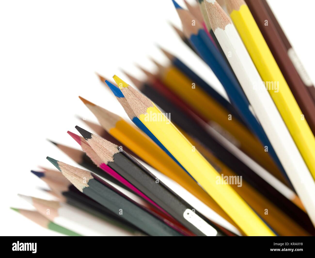bunch of colorful pencils Stock Photo - Alamy