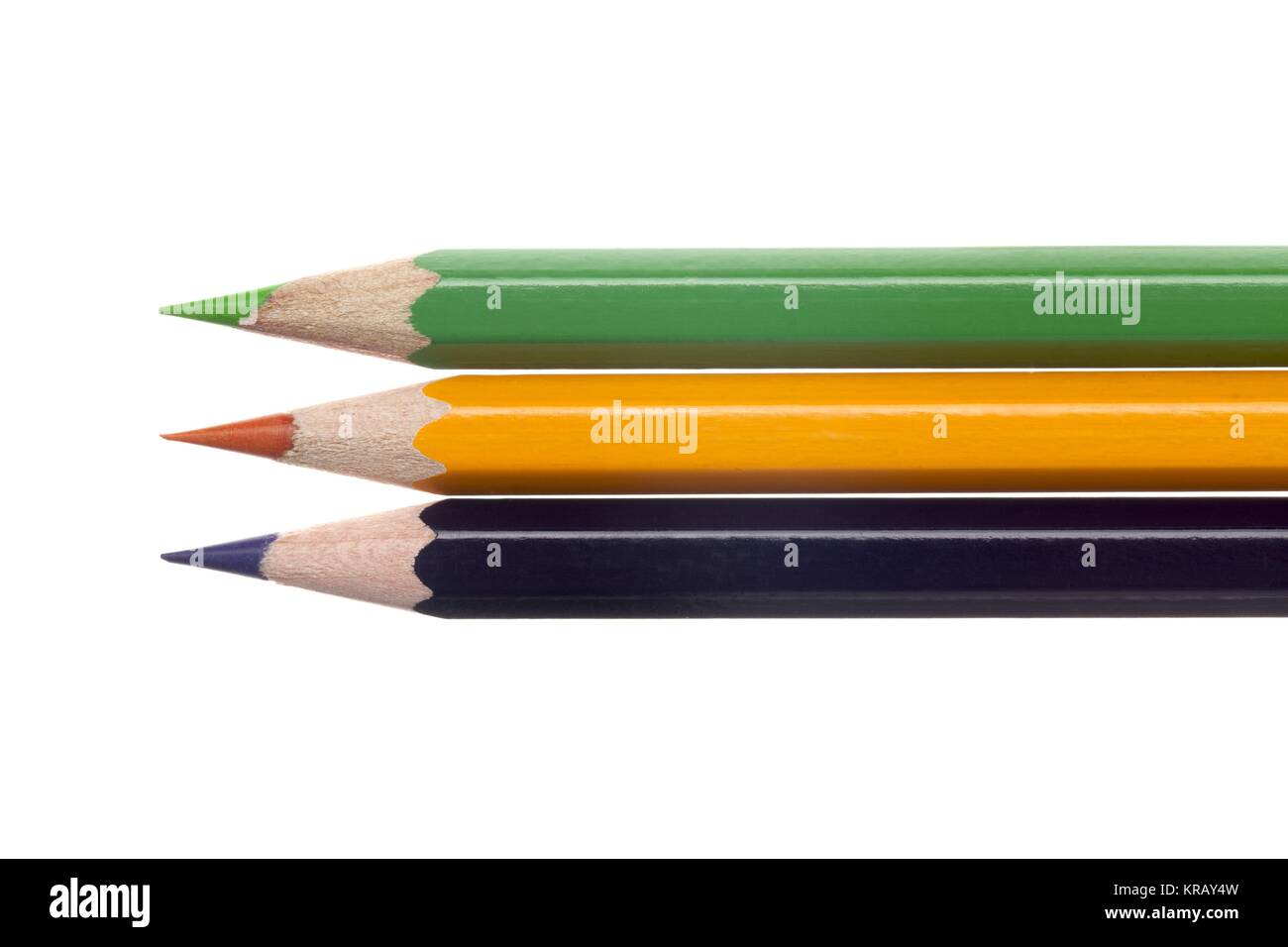 close up shot of color crayons Stock Photo - Alamy