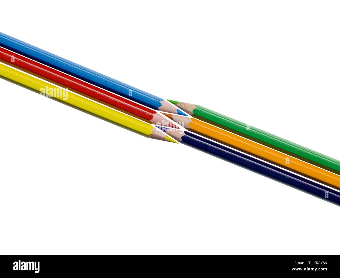 Pastel color building Cut Out Stock Images & Pictures - Alamy