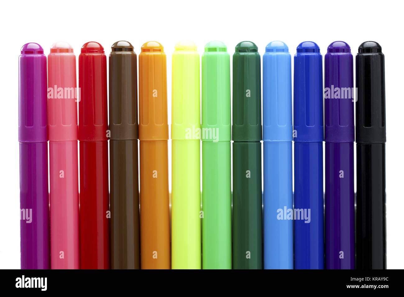 Color pens hi-res stock photography and images - Alamy