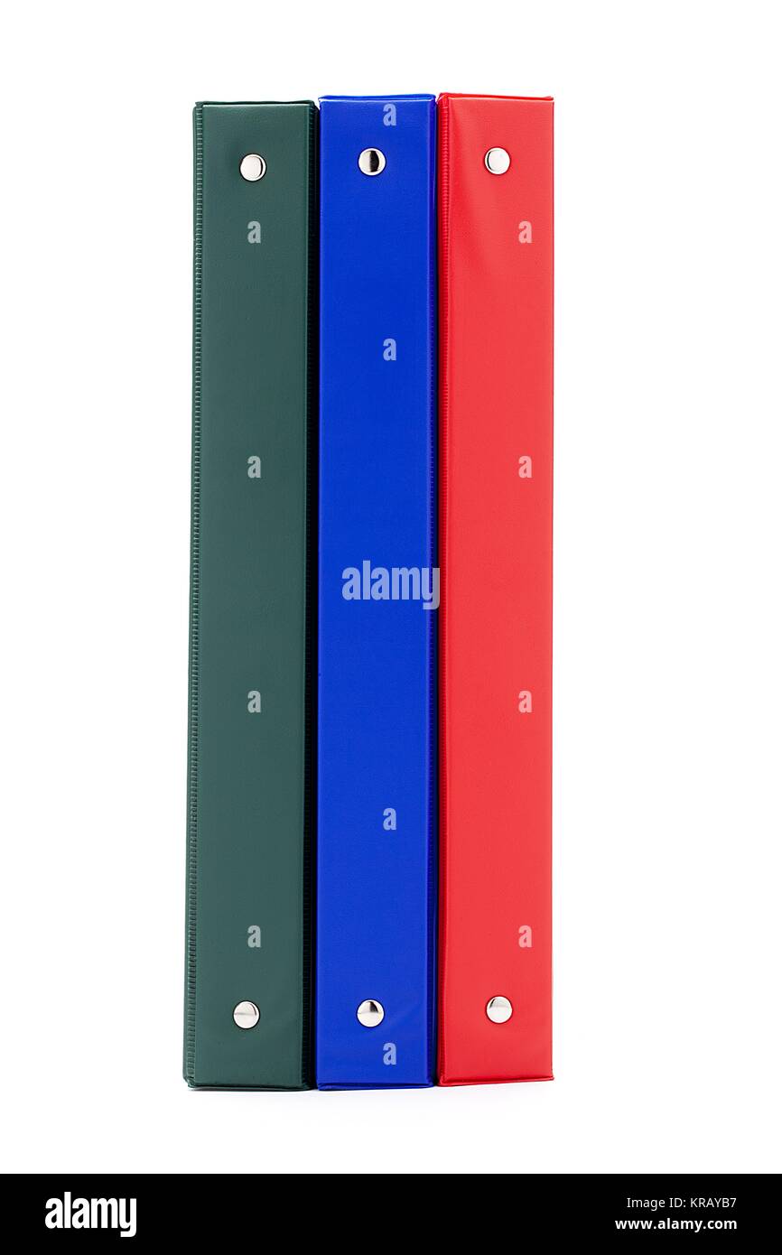 Colorful binder hi-res stock photography and images - Alamy