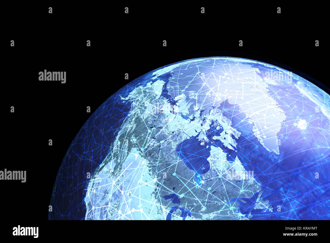 Digital world map download hi-res stock photography and images - Alamy