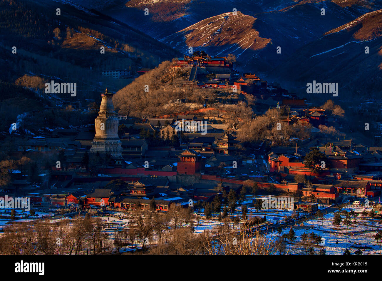 Mount Wutai of Xinzhou,Shanxi Province,China Stock Photo - Alamy
