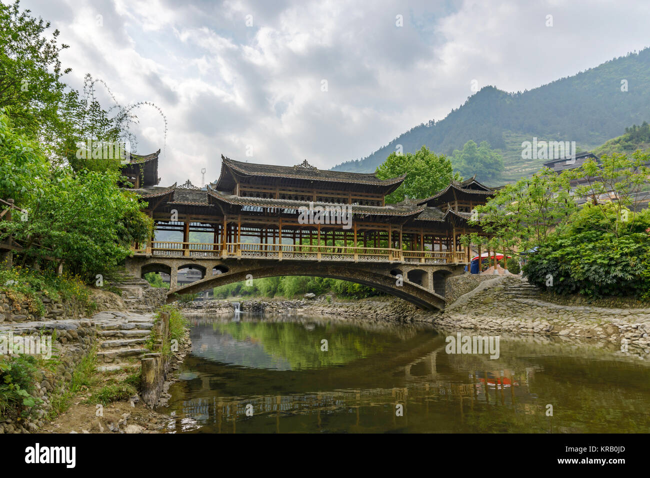 Qianhu Miao Village of Kaili City,Guizhou province,China Stock Photo ...