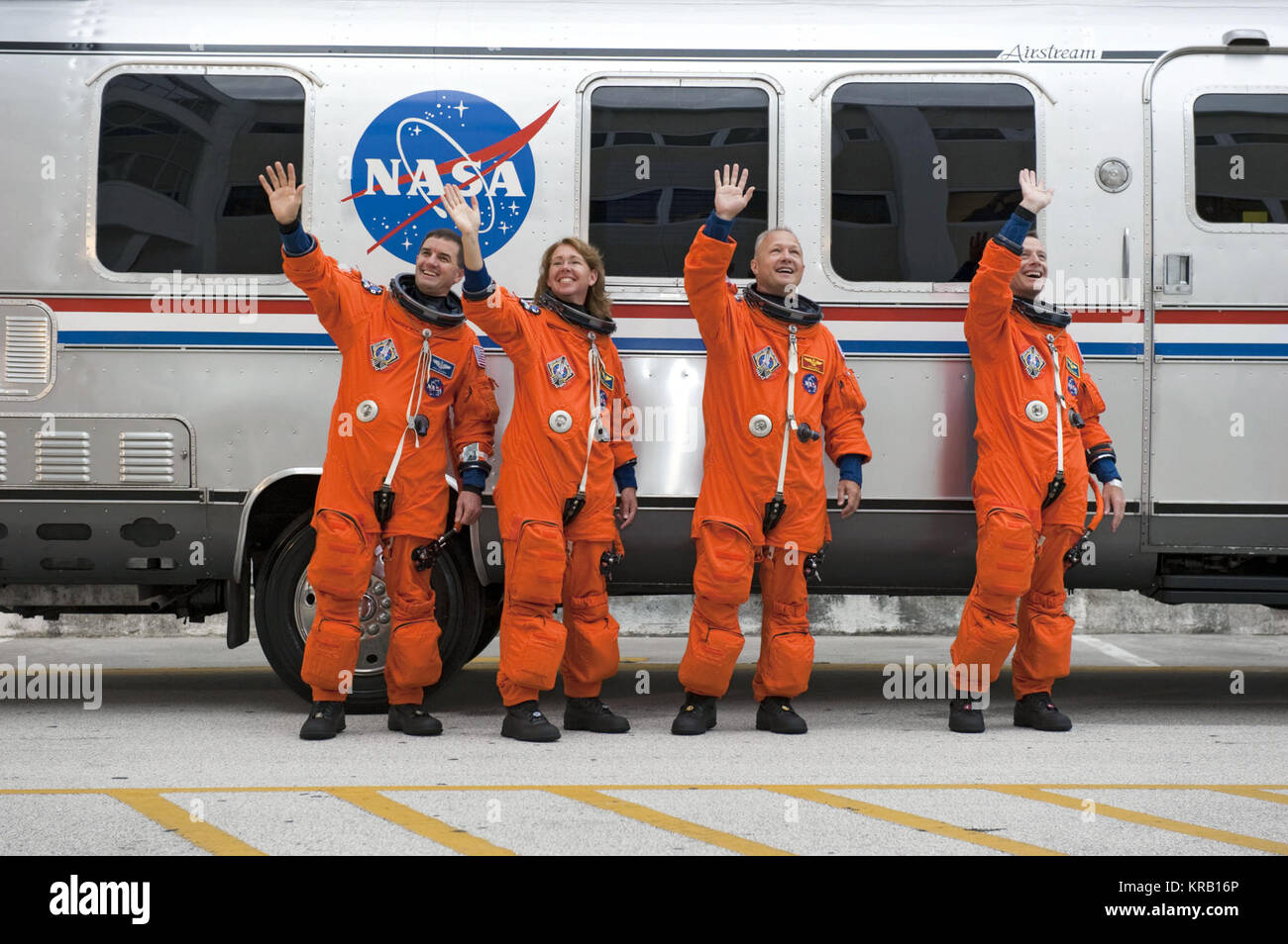 Nasa astronaut orange hi-res stock photography and images - Alamy