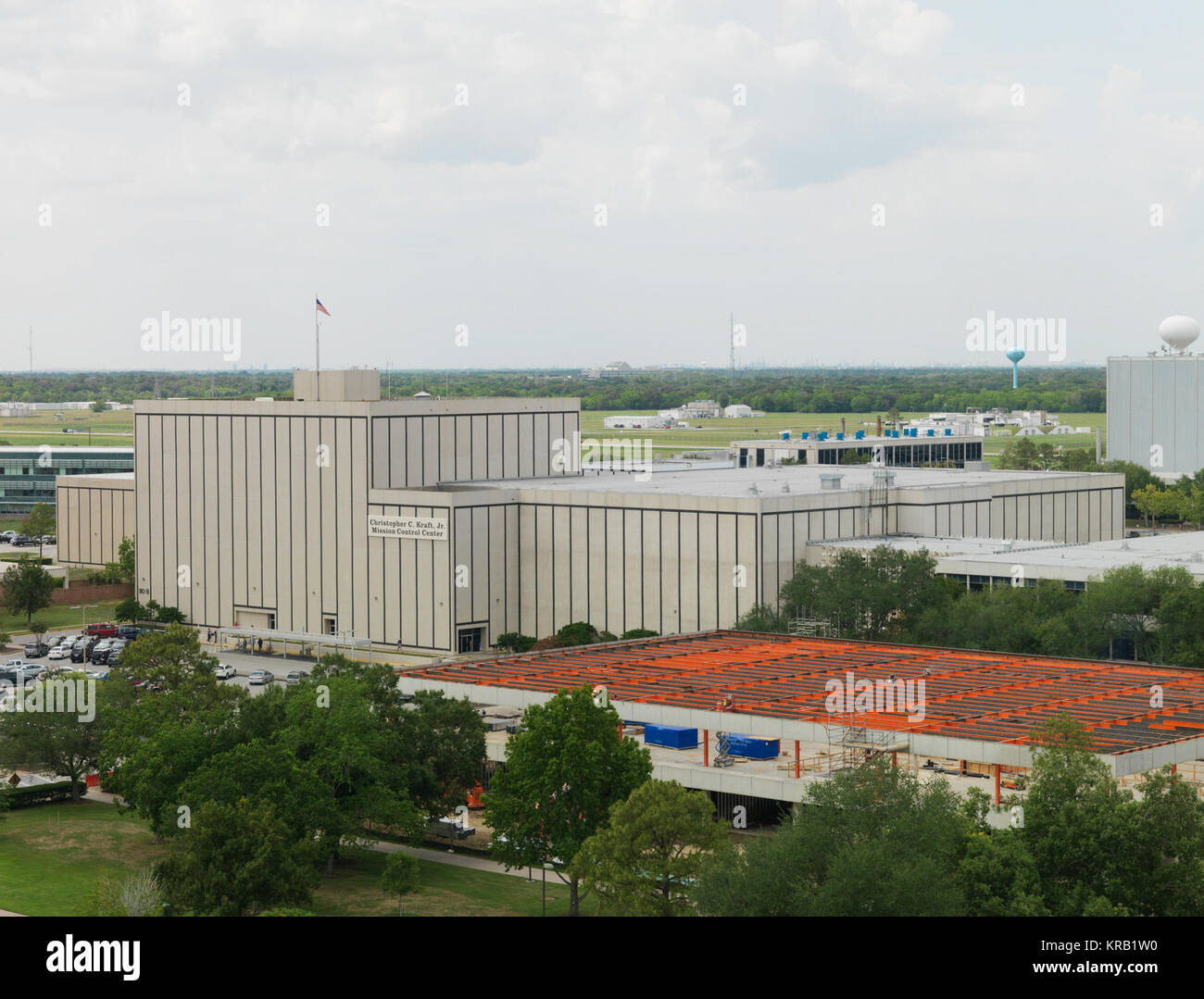 Christopher Kraft Mission Control Center Stock Photo - Alamy