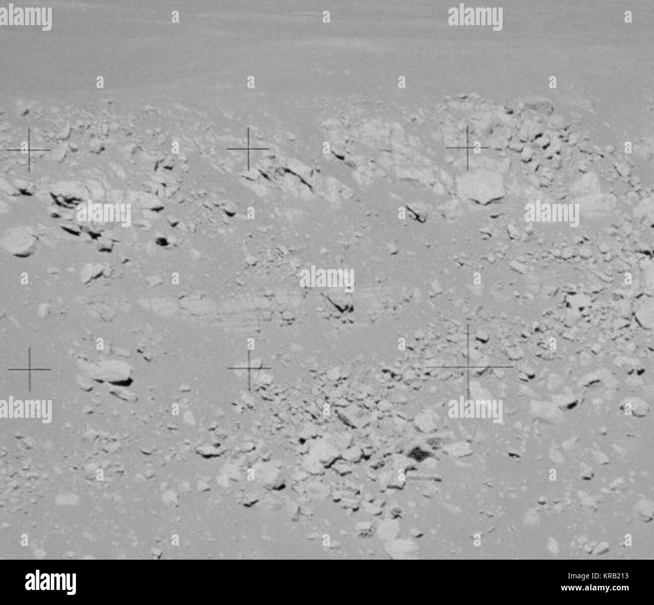 Hadley Rille outcrop layering Apollo 15 Stock Photo - Alamy