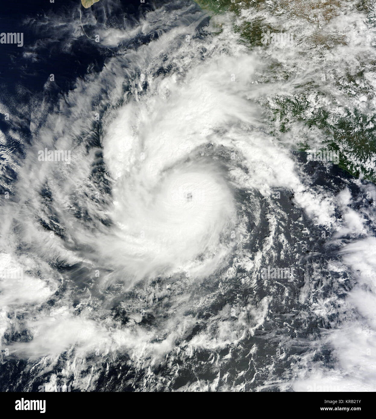 Hurricane Jova Oct 10 2011 1740Z Stock Photo - Alamy