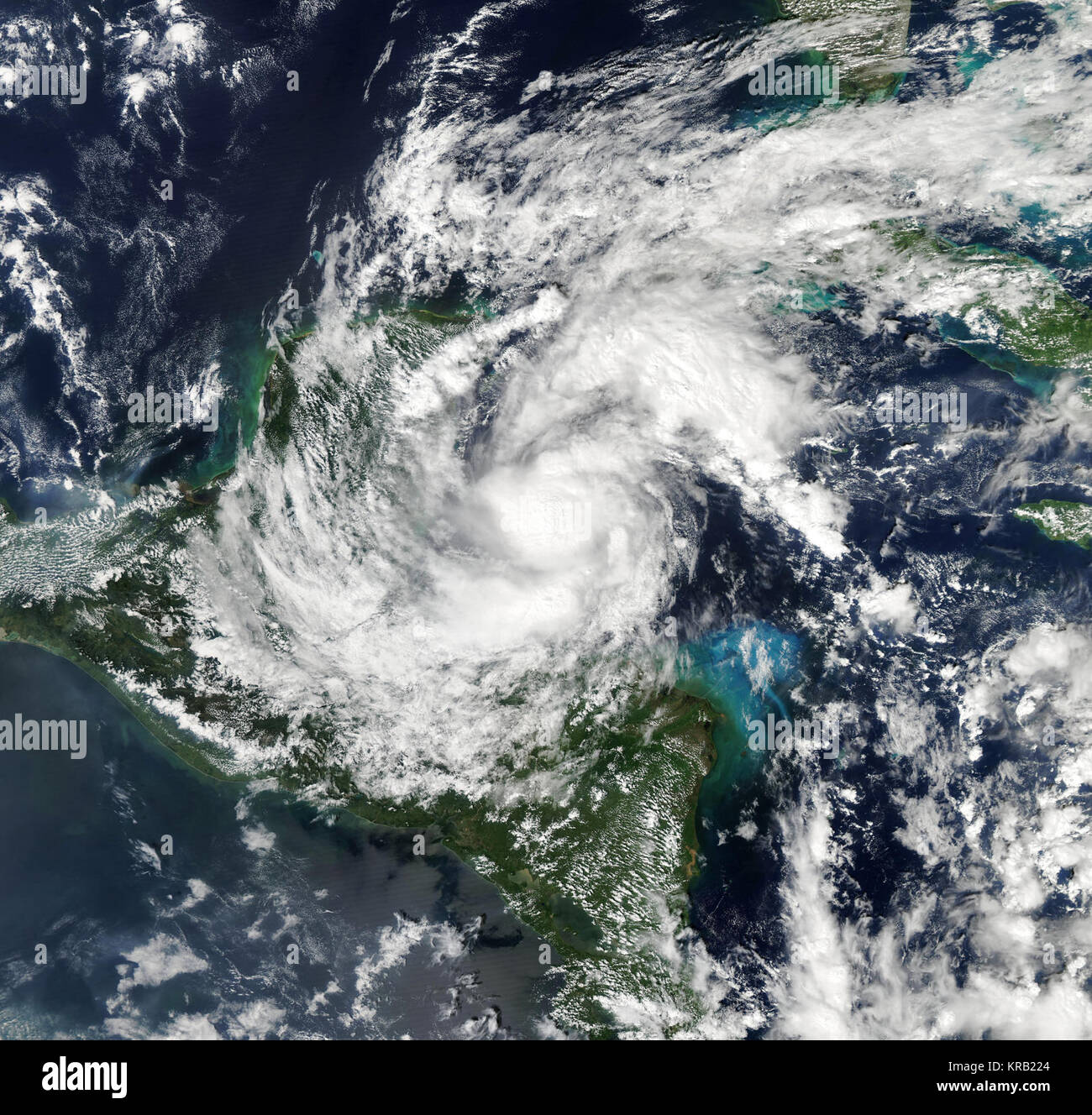 Hurricane cloud formation caribbean hi-res stock photography and images ...