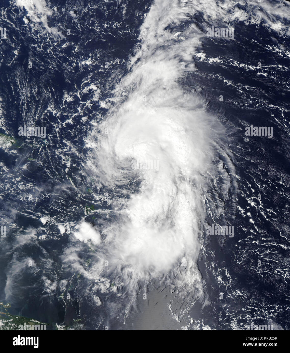 Tropical Storm Ophelia Sept 28 2011 1705Z Stock Photo - Alamy