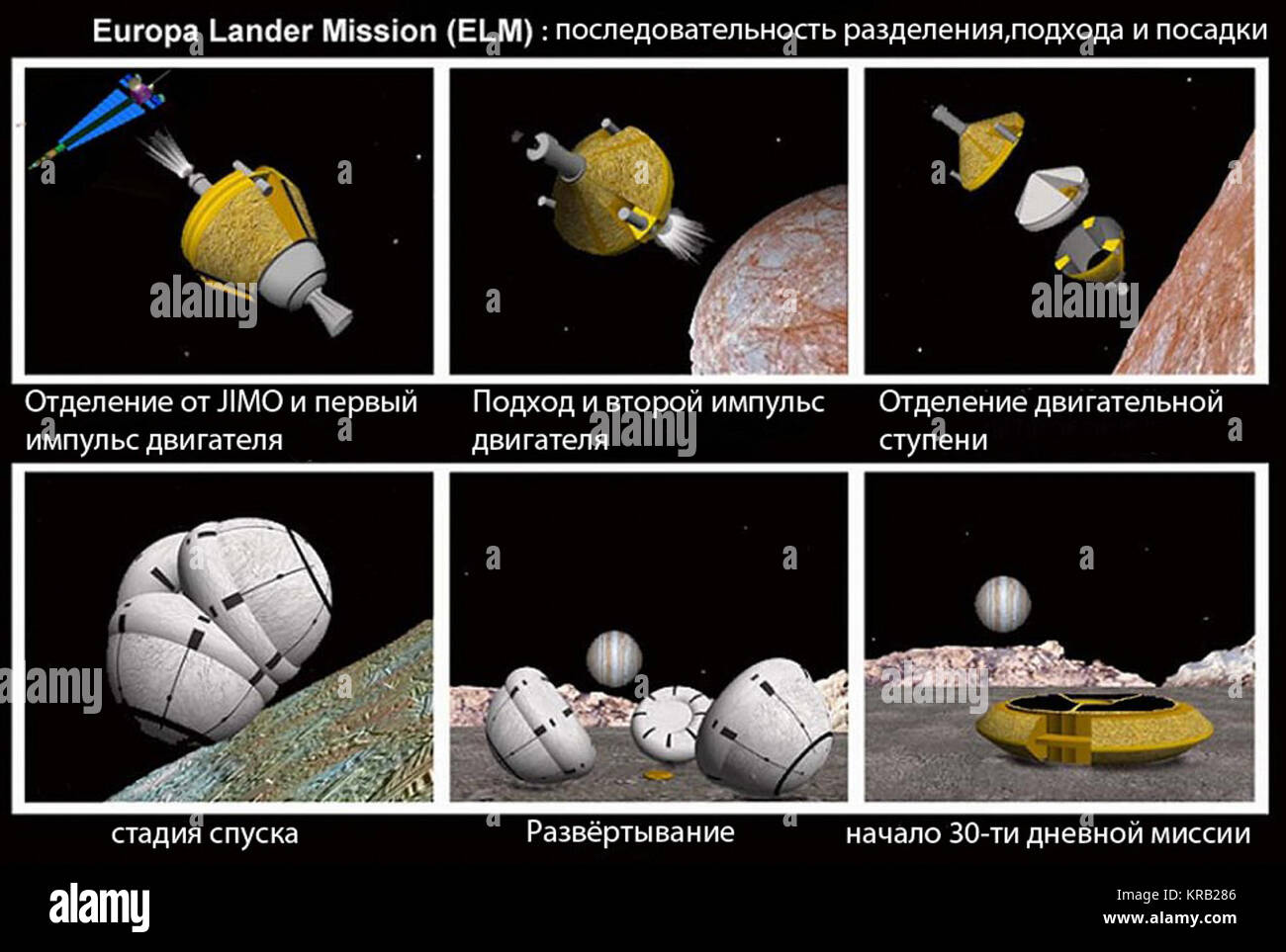 Europa lander nasa hi-res stock photography and images - Alamy