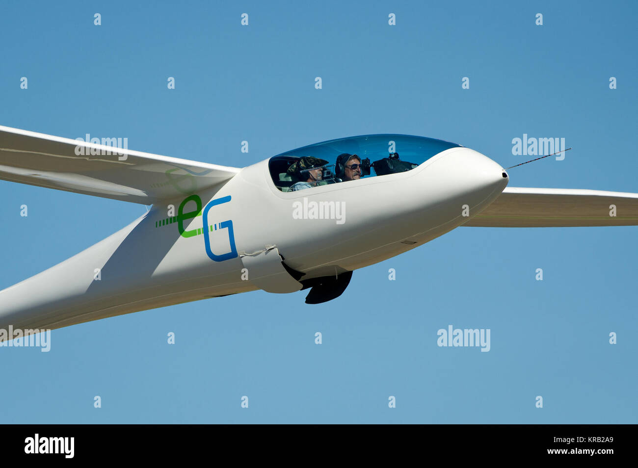 The e-Genius aircraft takes off during the 2011 Green Flight Challenge ...