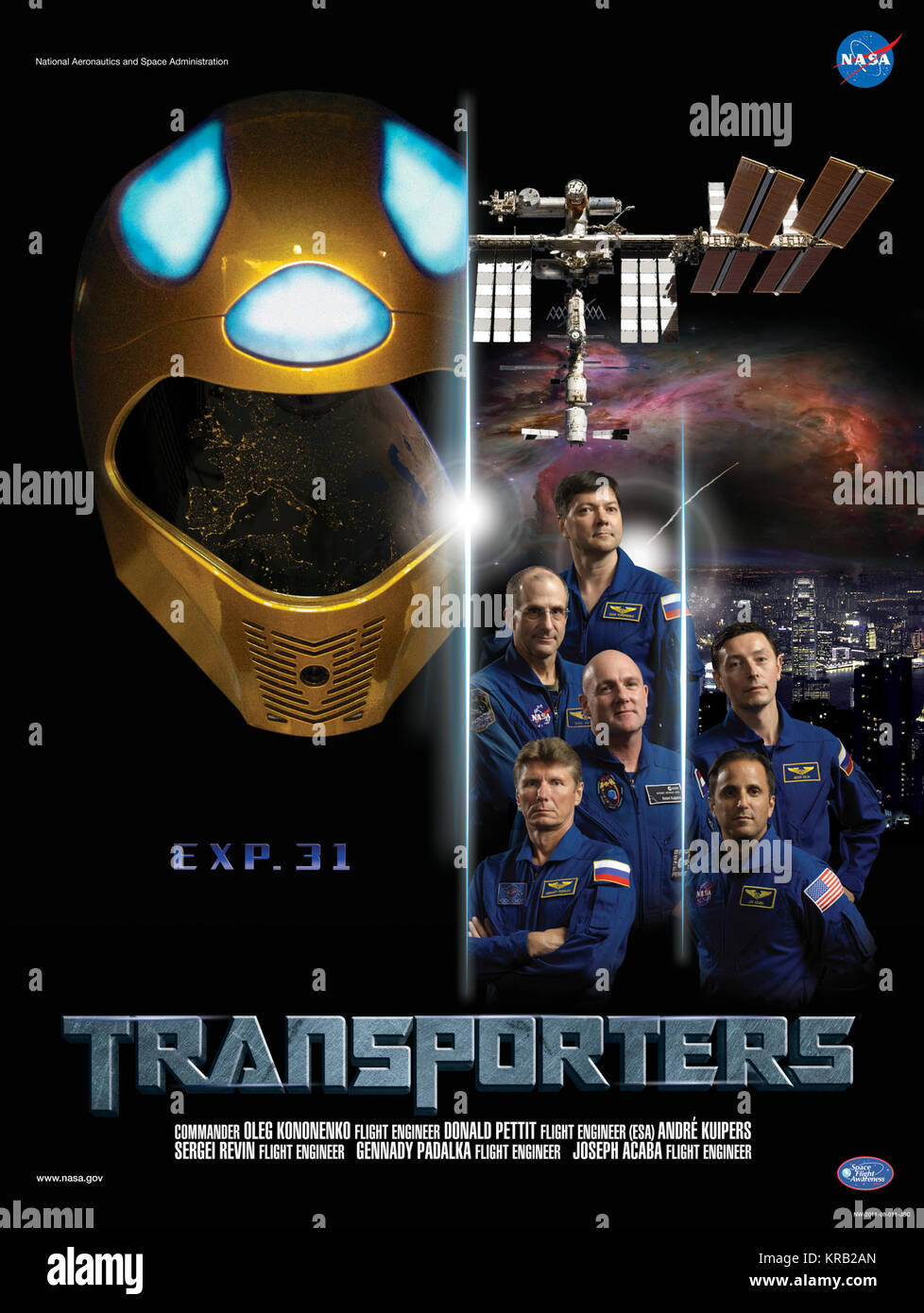 Expedition 31 ''TRANSPORTERS'' mission poster Expedition 31 ...