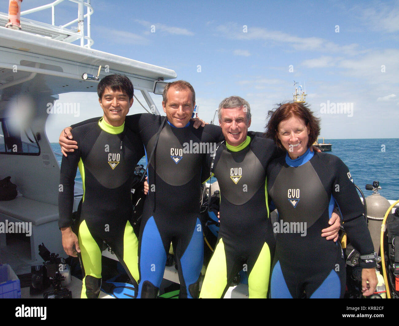 NEEMO 15 crew Stock Photo - Alamy