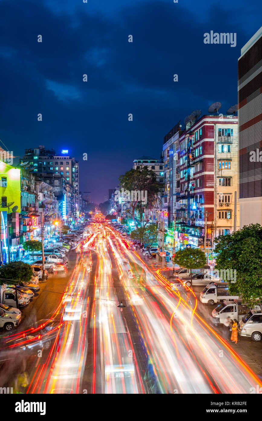 Yangon city hi-res stock photography and images - Alamy