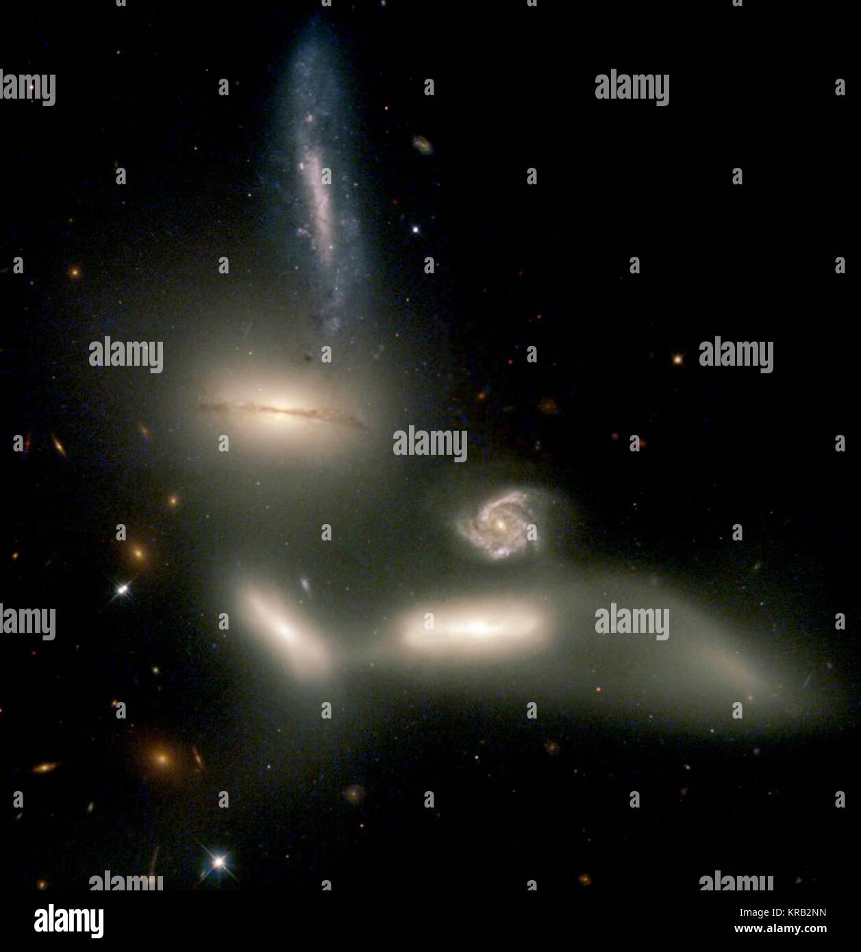 Seyfert sextet hi-res stock photography and images - Alamy