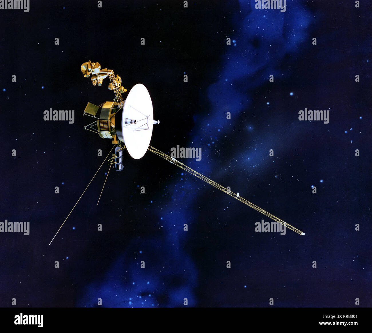 Artist's Concept of Voyager Voyager spacecraft Stock Photo - Alamy