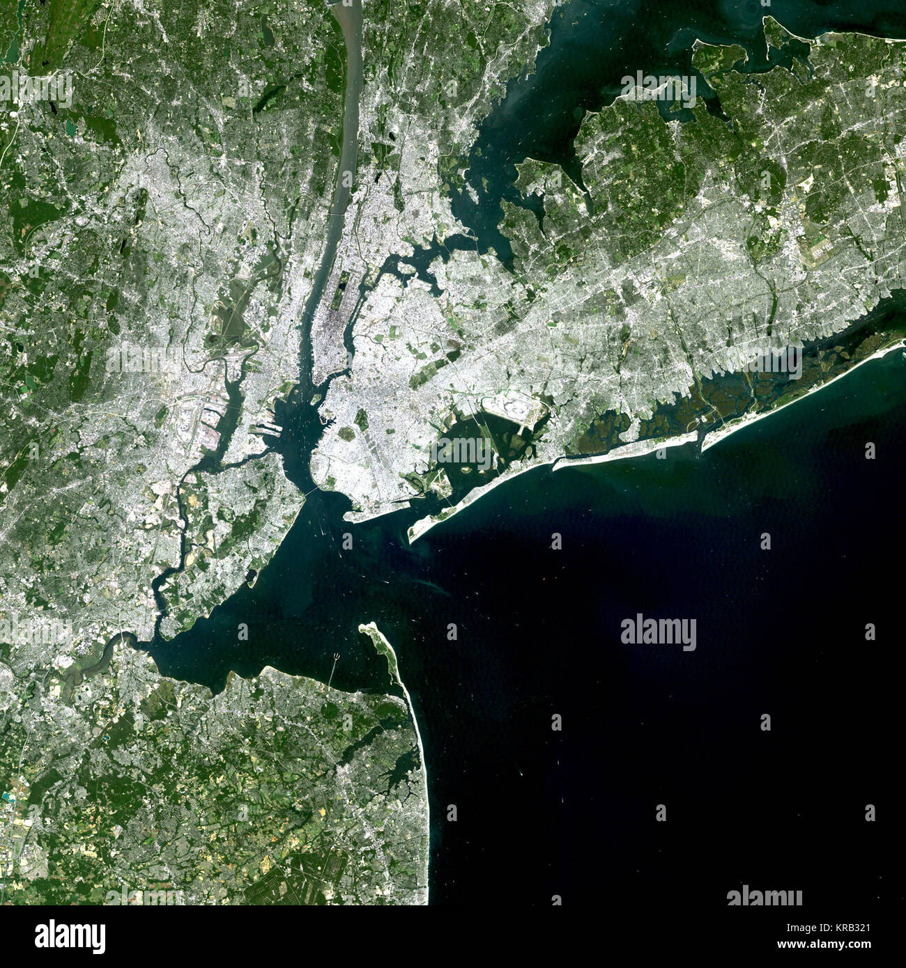 Landsat 7 image of New York city acquired August 8, 2002 Landsat 7 is a ...