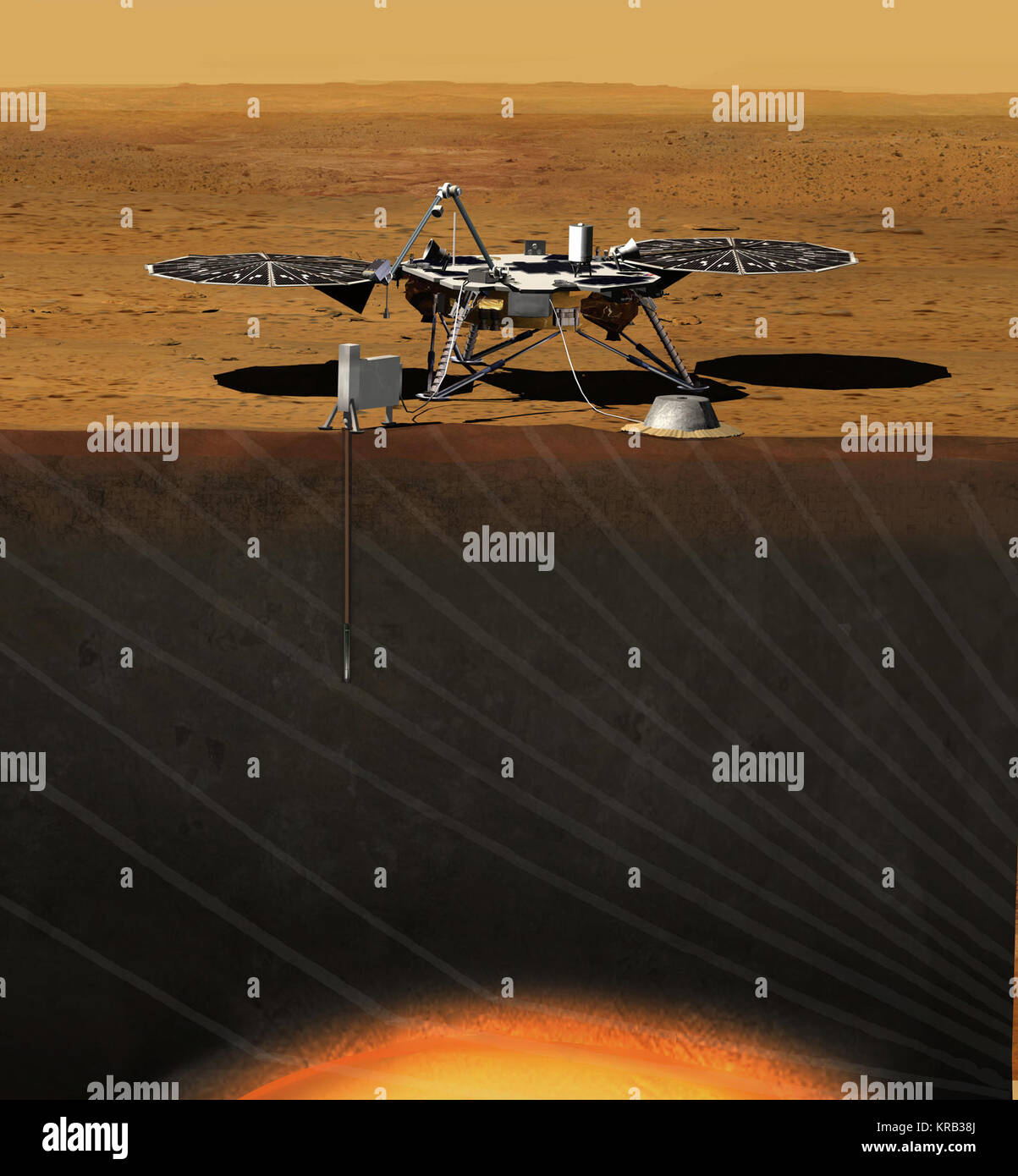 Insight lander hi-res stock photography and images - Alamy