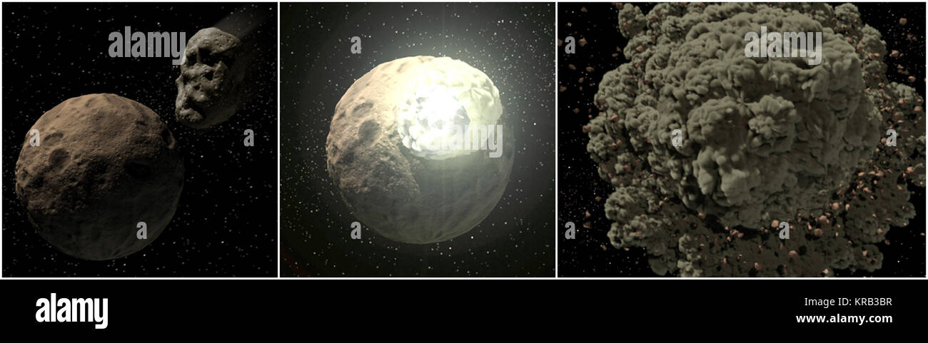 This artist's concept illustrates how planetary systems arise out of ...