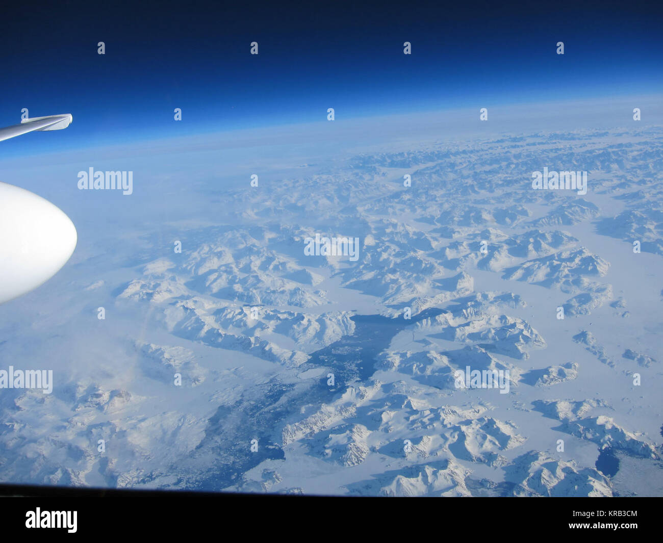 MABEL Flies Over Greenland NASA Stock Photo - Alamy