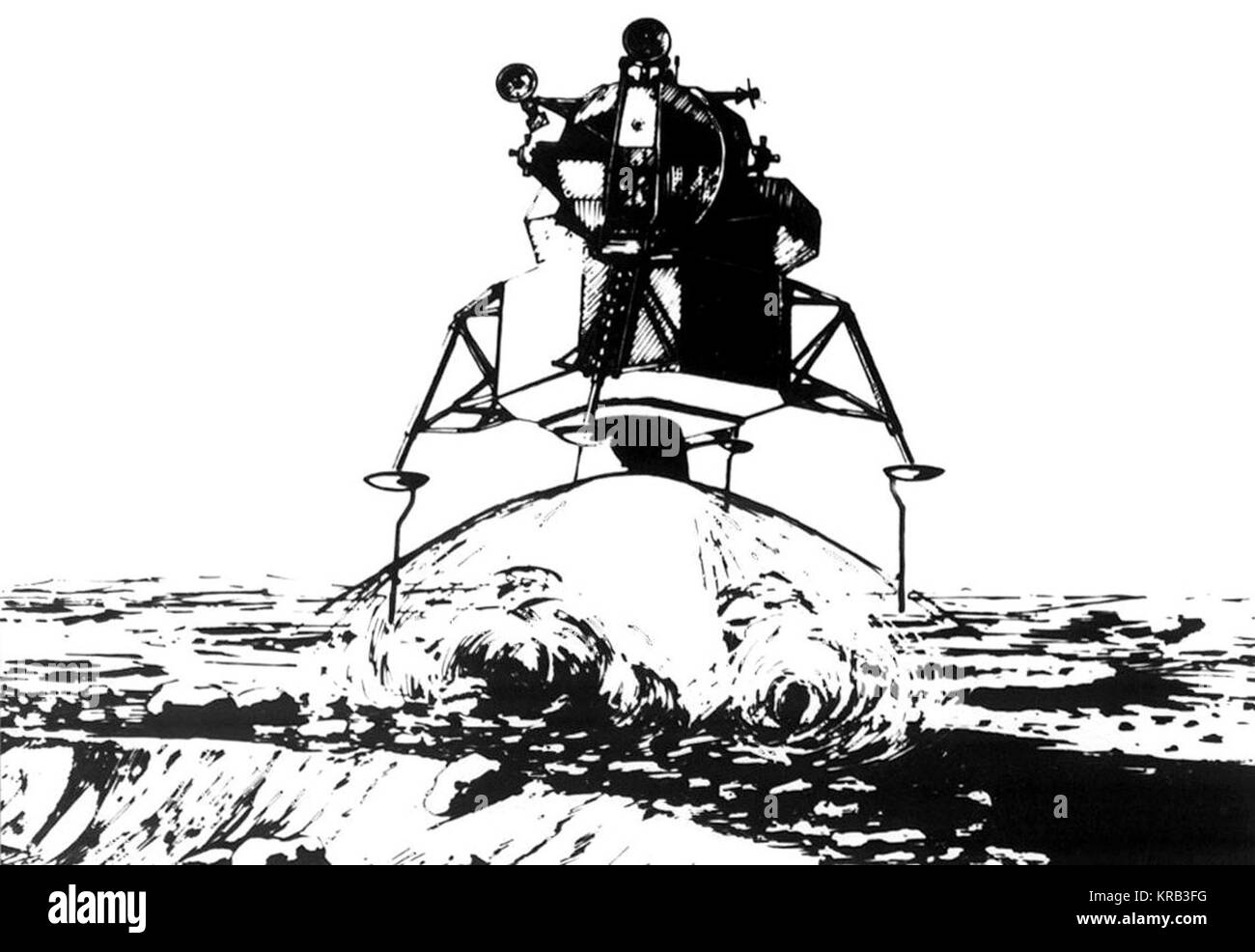 Descent vehicle Black and White Stock Photos & Images - Alamy