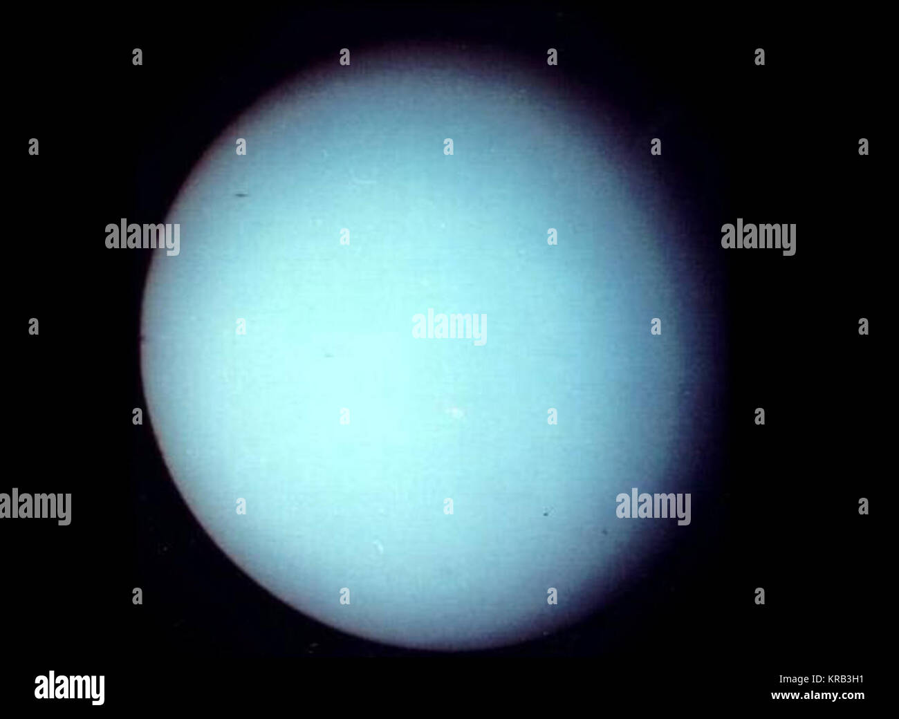 Uranus from Voyager 2 Stock Photo - Alamy
