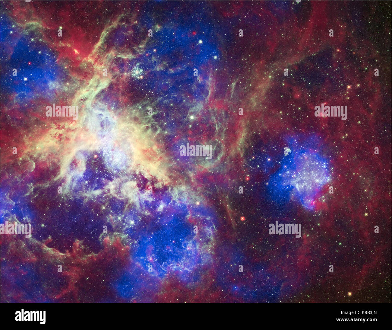 A New View of the Tarantula Nebula Stock Photo - Alamy