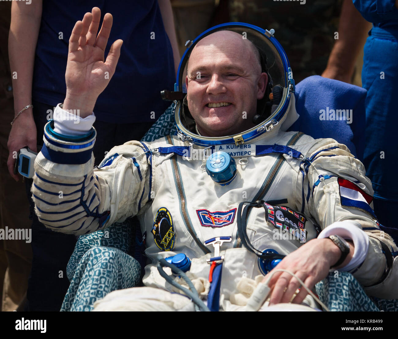 Expedition 31 Flight Engineer Andre Kuipers of the European Space ...