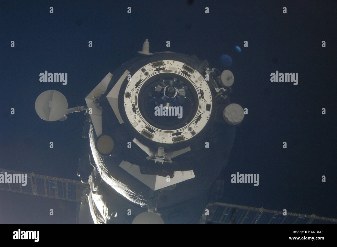 Progress M-15M first undocking Stock Photo - Alamy