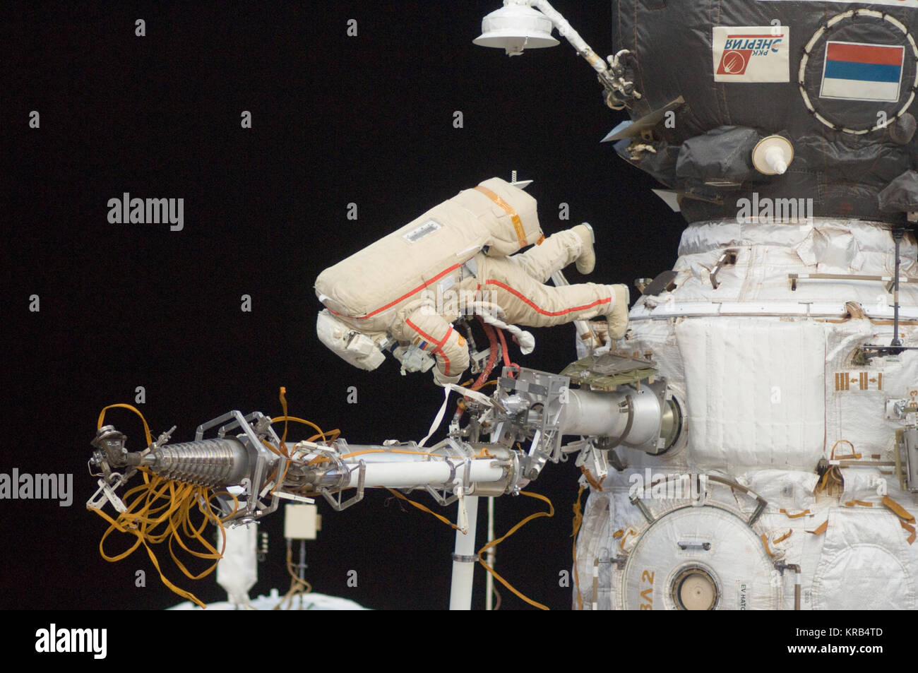 ISS-32 Russian EVA 2 Stock Photo - Alamy