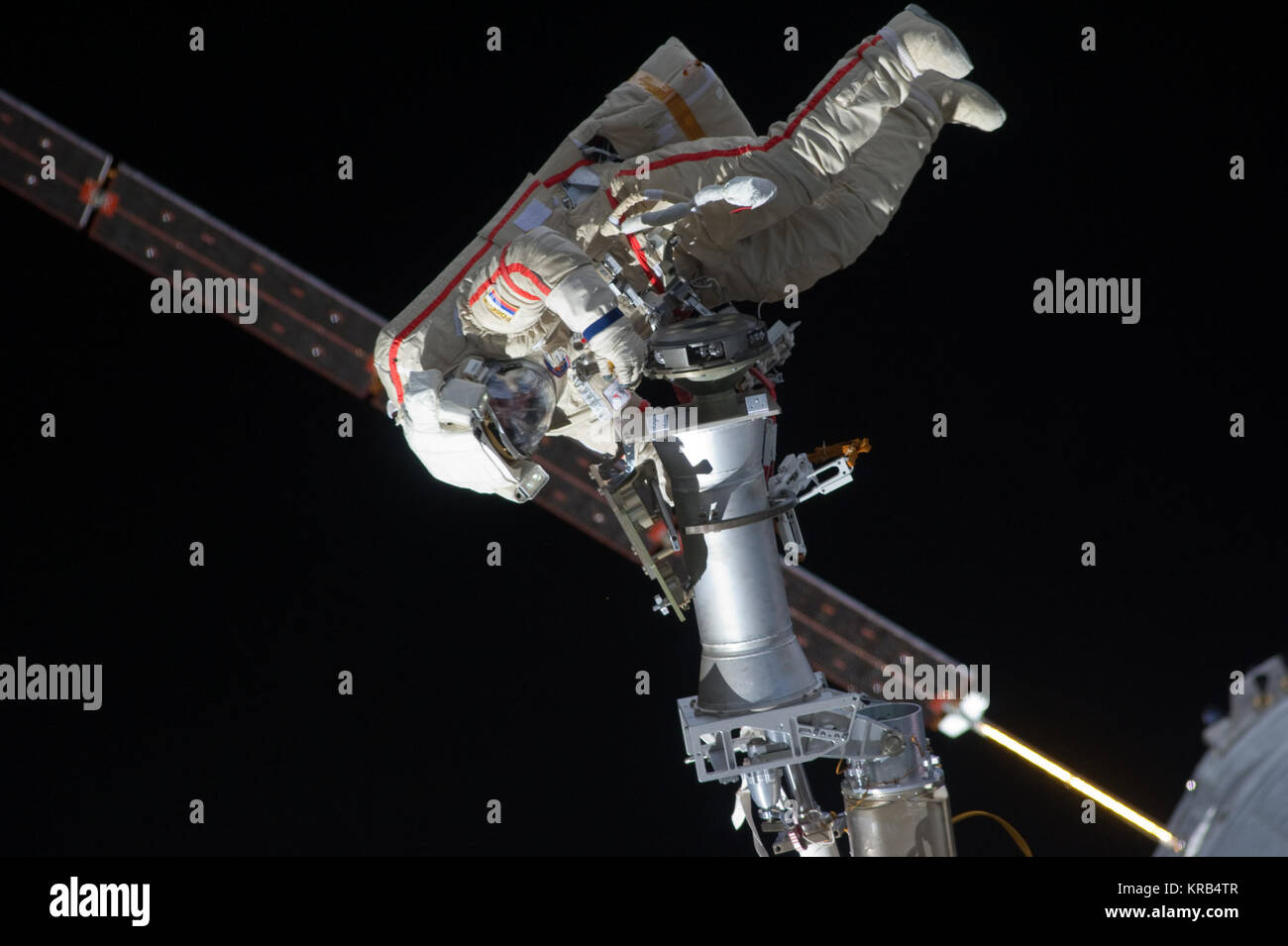 ISS-32 Russian EVA10 Stock Photo - Alamy