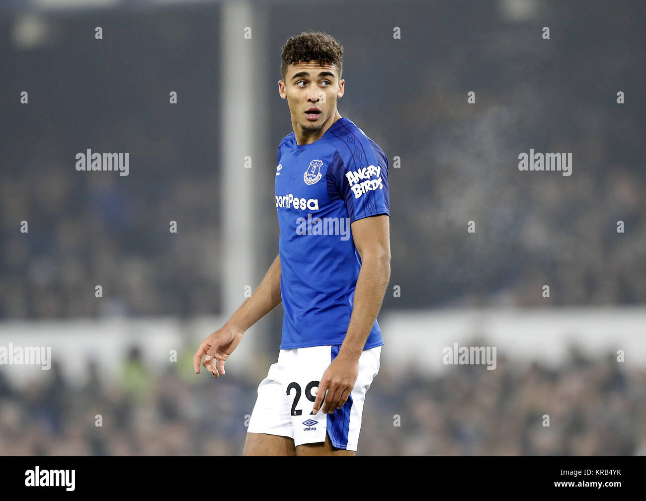 Everton's Dominic Calvert-Lewin Stock Photo - Alamy