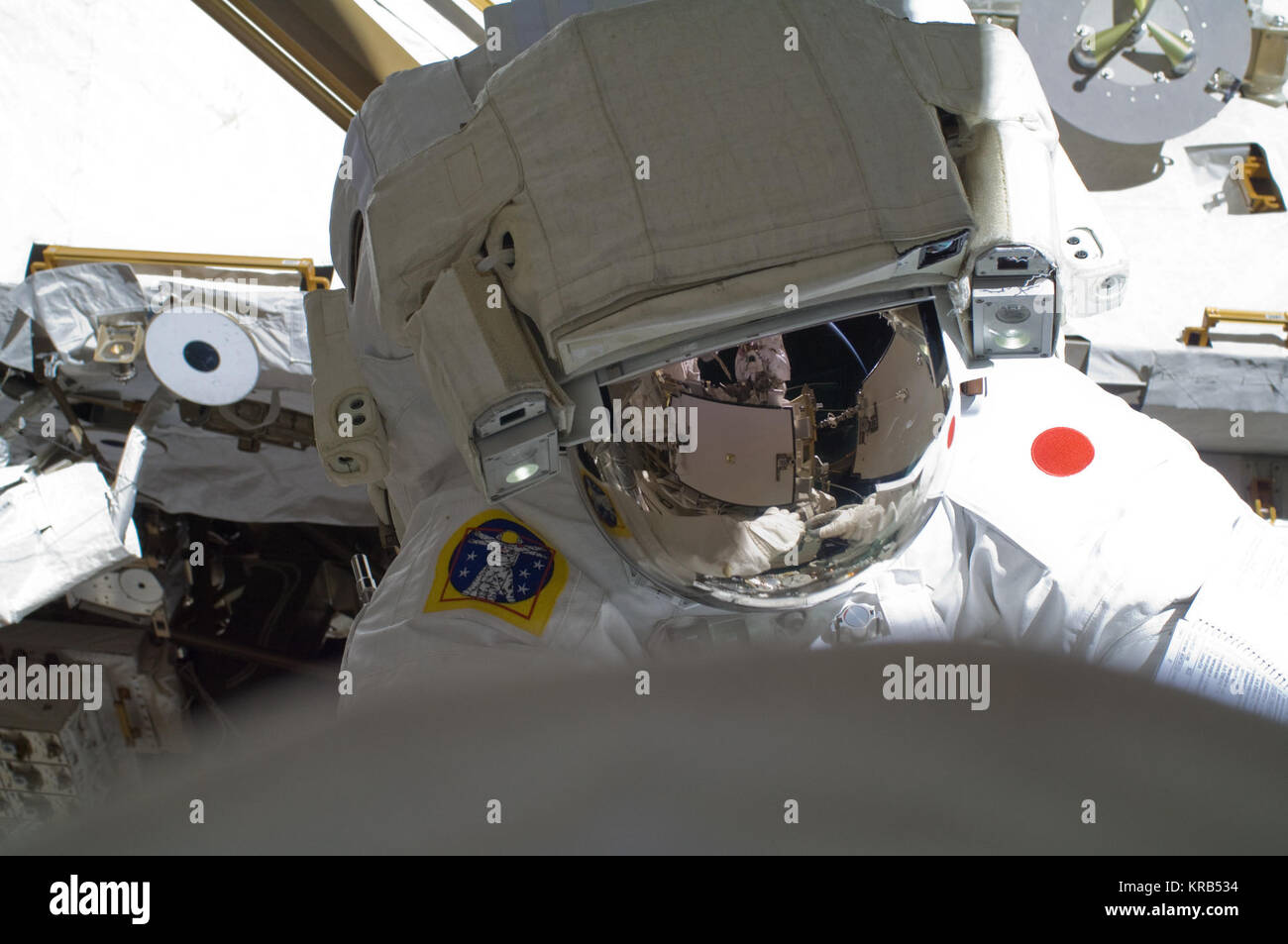ISS-32 American EVA a6 Aki Hoshide Stock Photo - Alamy
