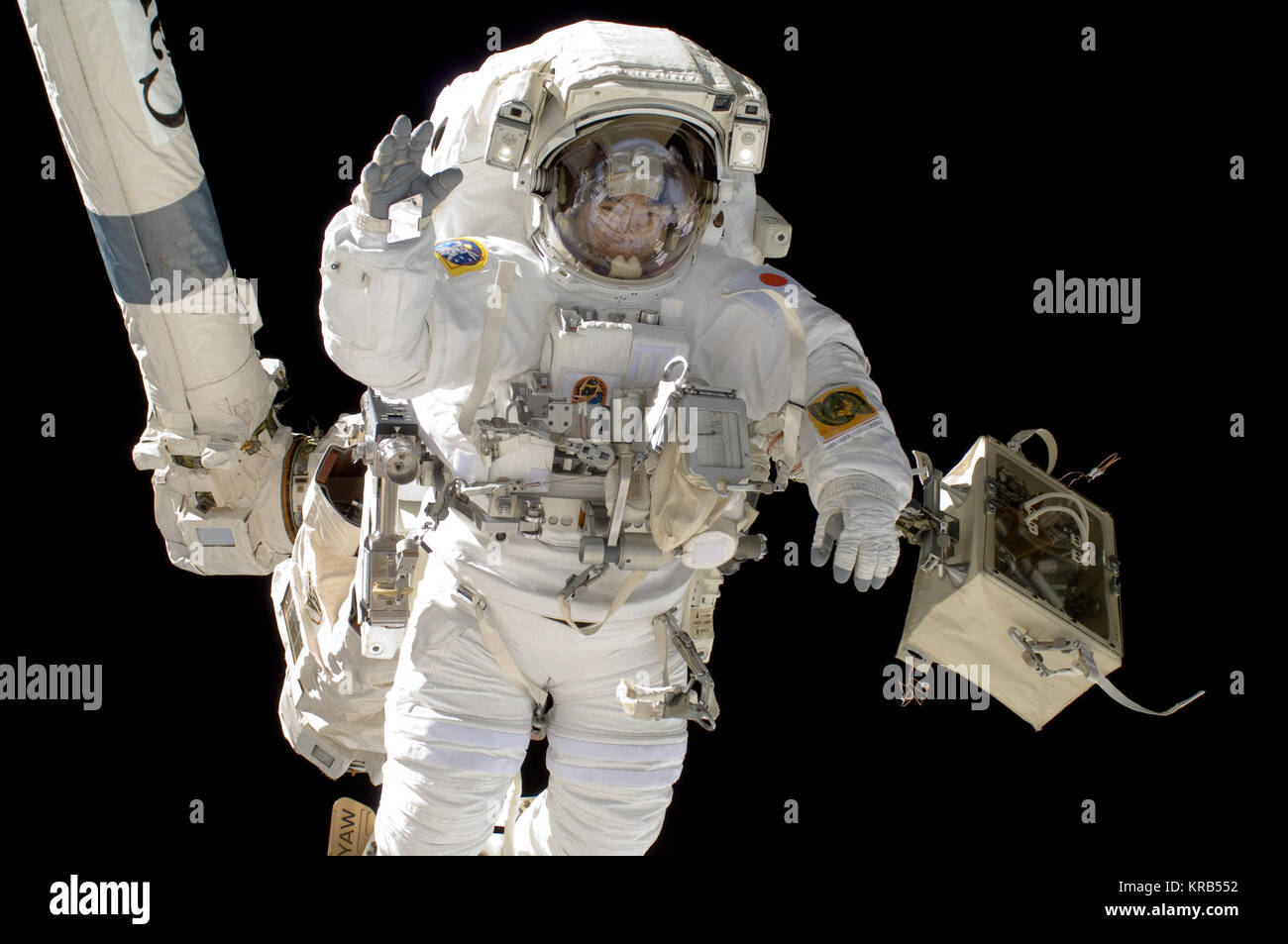 ISS-32 American EVA b2 Akihiko Hoshide Stock Photo - Alamy