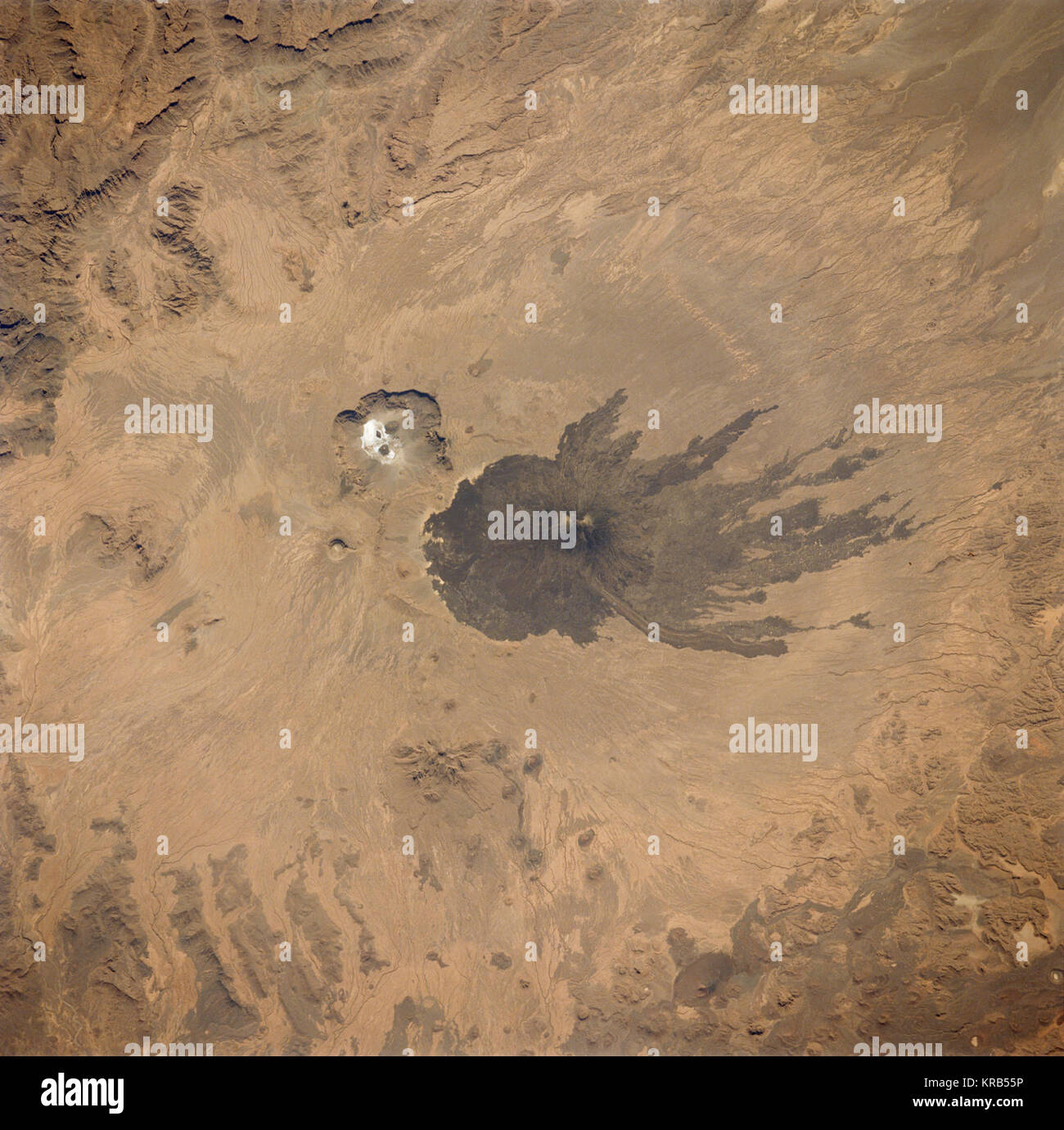 Tibesti Mountains Map